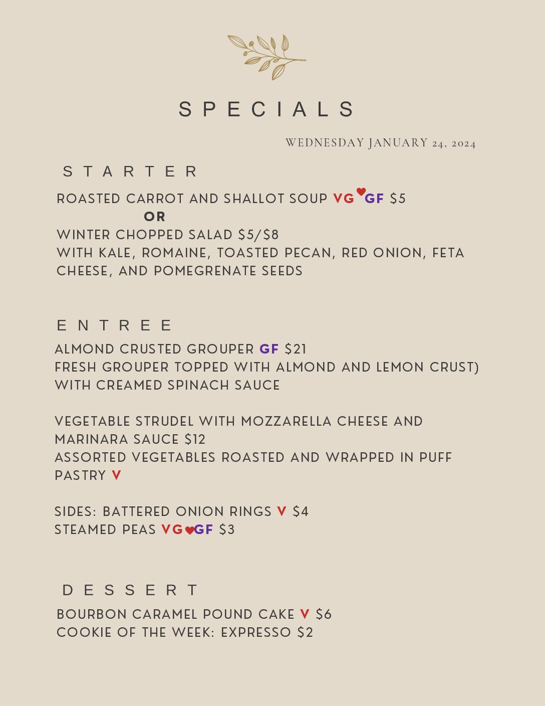 NewBridge on The Charles | Centro Daily Specials